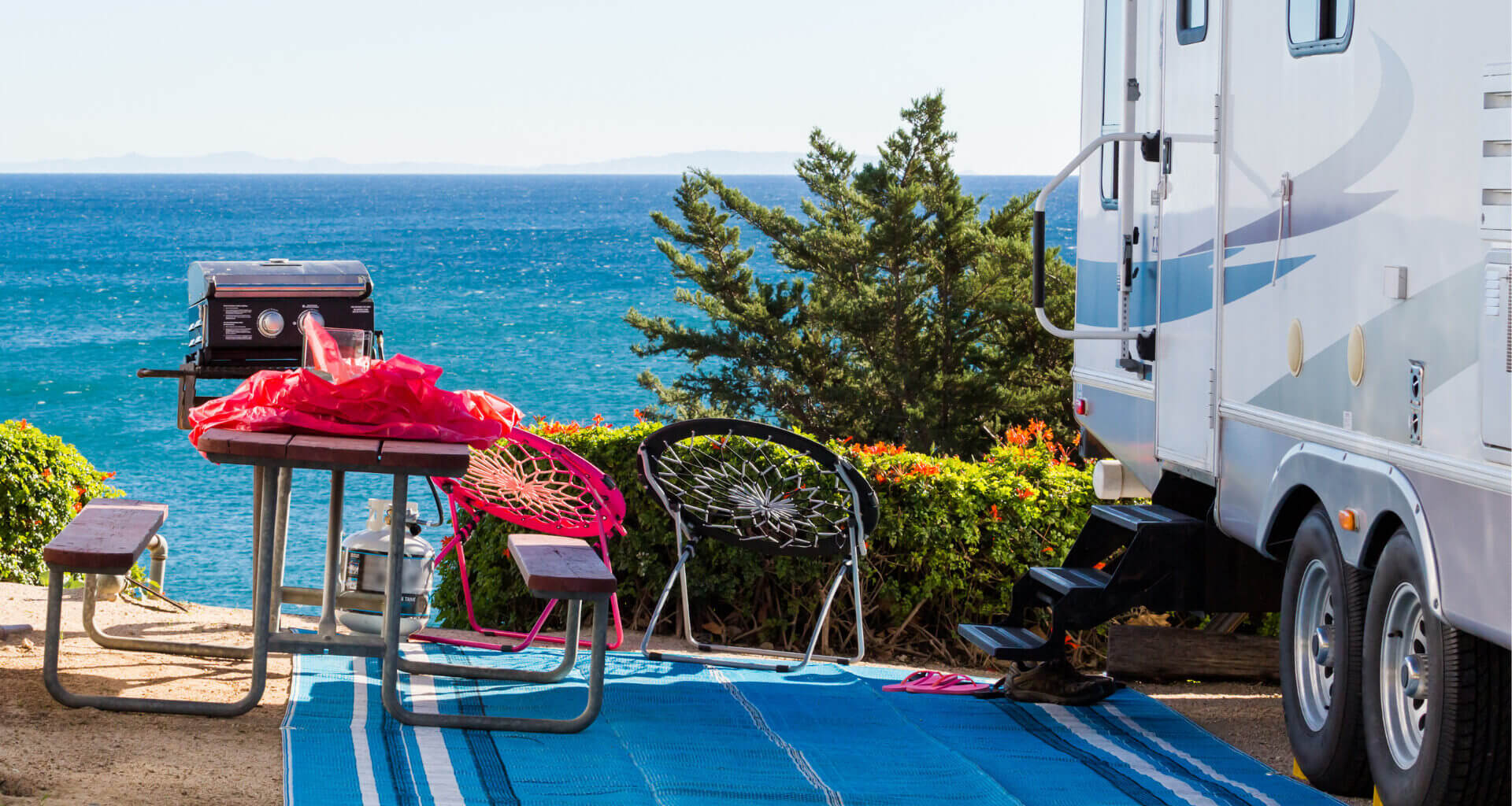 The Best RV Outdoor Mats - Getaway Couple