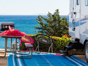 The Best RV Outdoor Mats - Getaway Couple