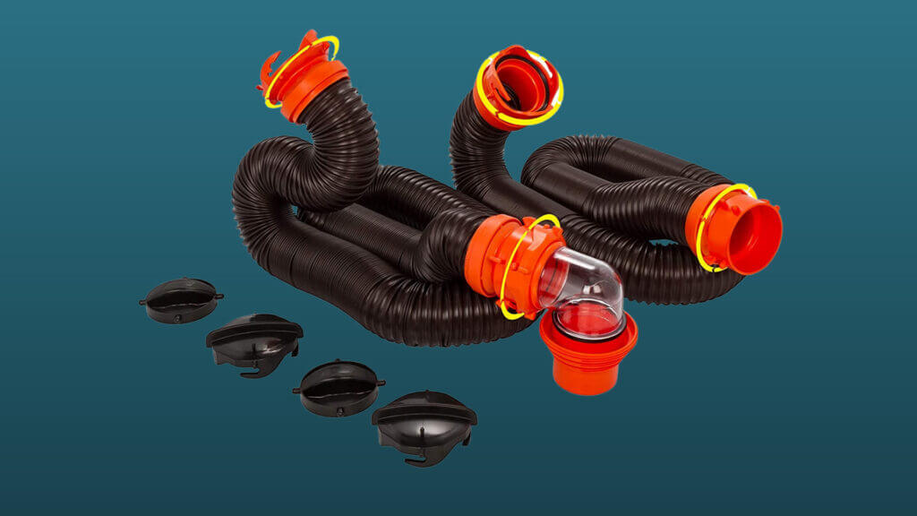 RhinoFLEX Sewer Hose Kit Review - Getaway Couple
