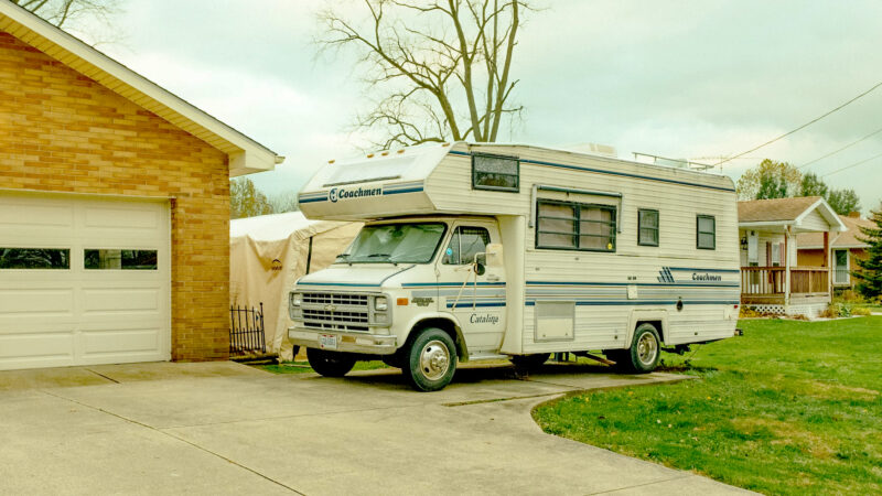 How to Build Your Own RV Camper Pad - Getaway Couple
