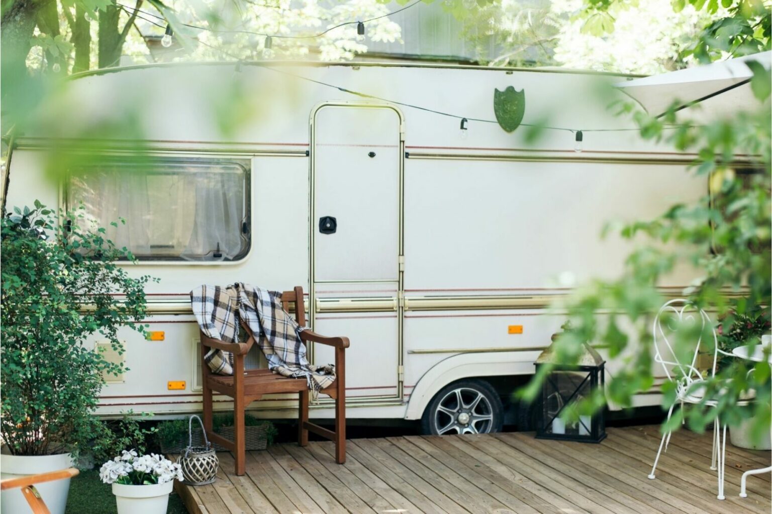 How to Build Your Own RV Camper Pad - Getaway Couple
