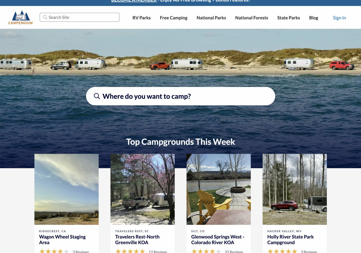 How to Use Campendium - Getaway Couple