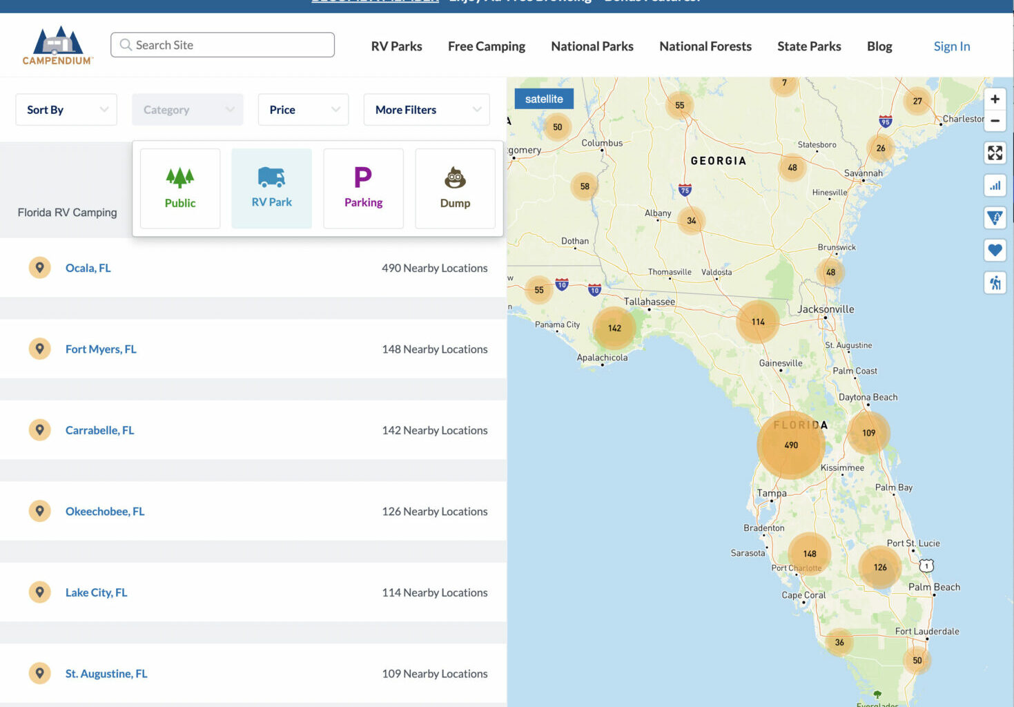 How to Use Campendium - Getaway Couple