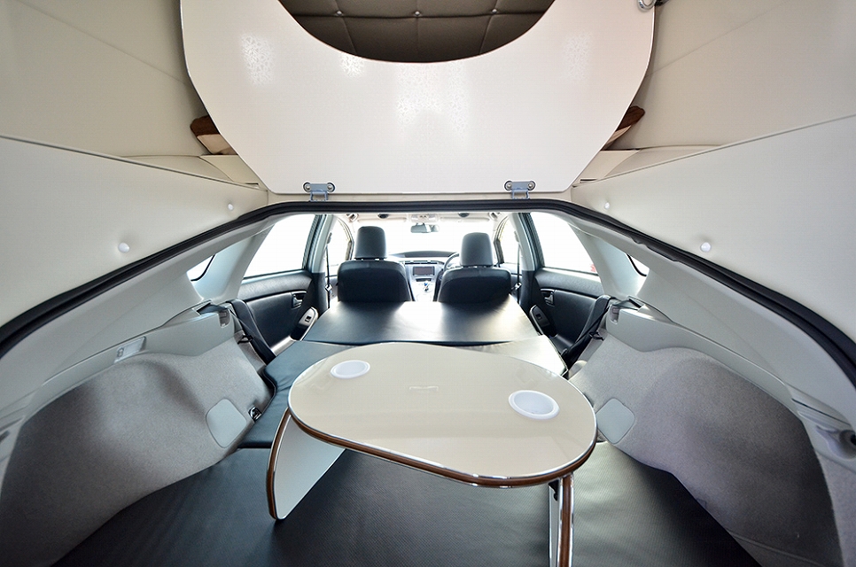 The Prius Camper Is Cooler Than It Sounds - Getaway Couple