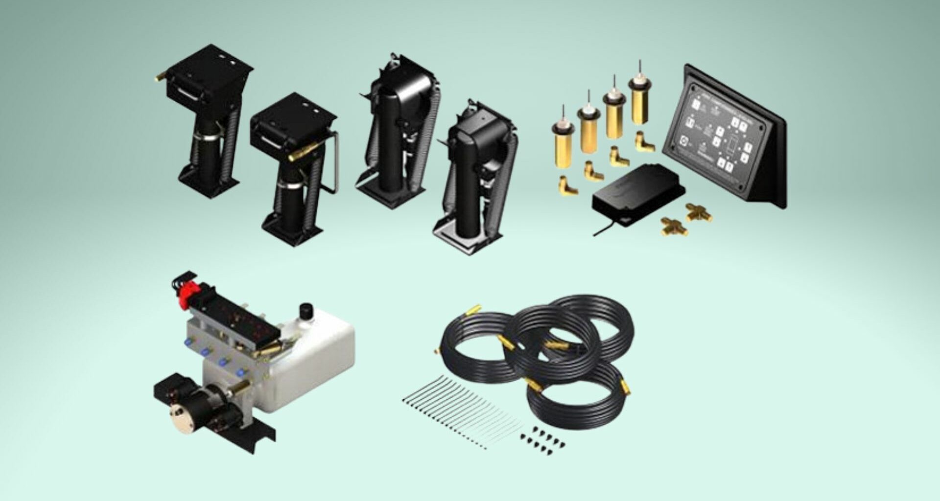 How Does the Hydraulic HWH Leveling System Work? - Getaway Couple