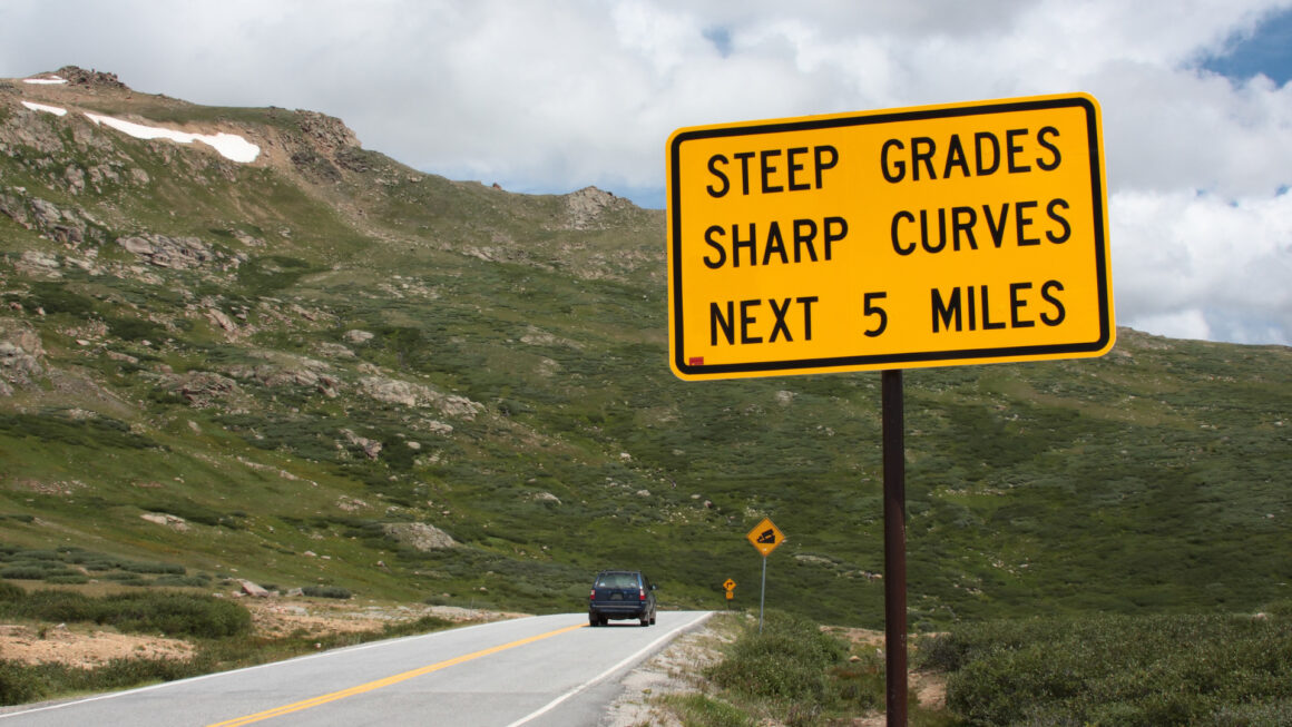 Why RVers Need to Understand Road Grade - Getaway Couple