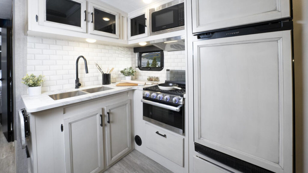 10 Best Rear Kitchen Travel Trailers in 2023 - Getaway Couple