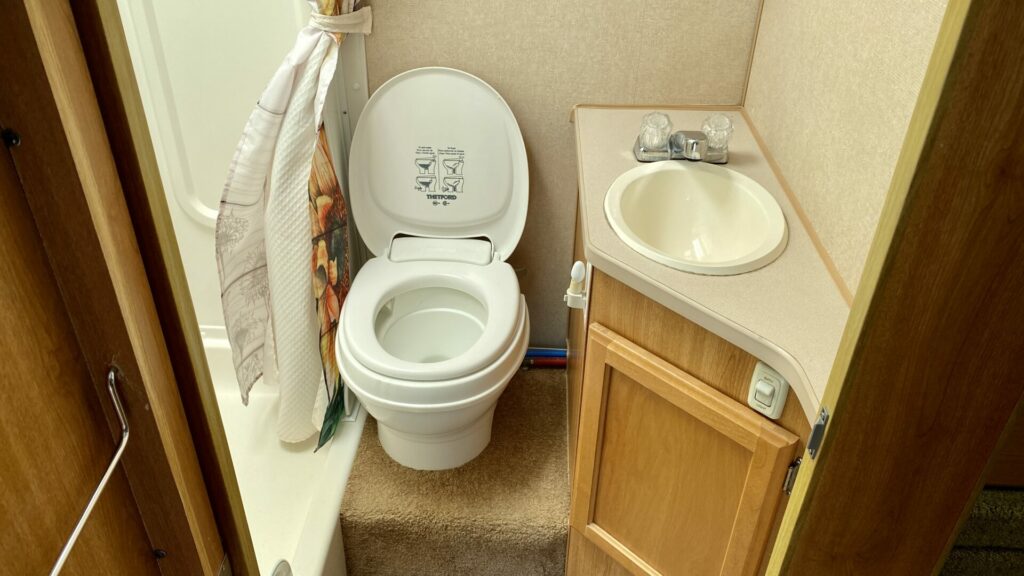 Dated to Dazzling: Our RV Bathroom Remodel - Getaway Couple