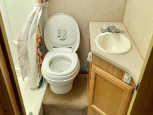Dated to Dazzling: Our RV Bathroom Remodel - Getaway Couple