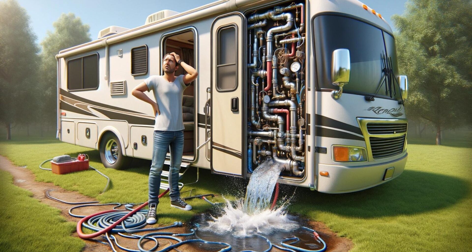 Beginner's Guide to Understanding RV Plumbing - Getaway Couple