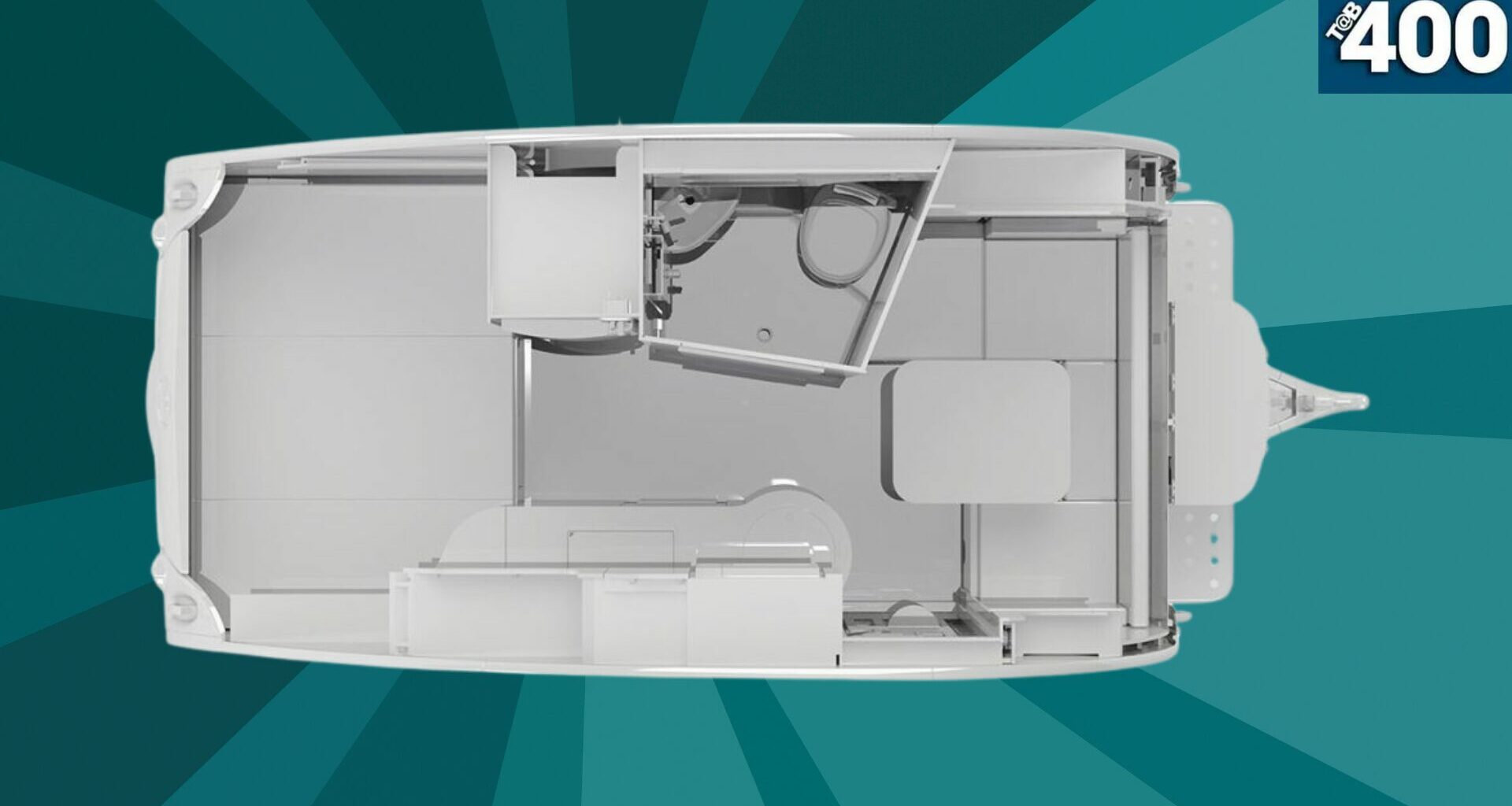 A Breakdown of the nuCamp Tab 400 - Getaway Couple