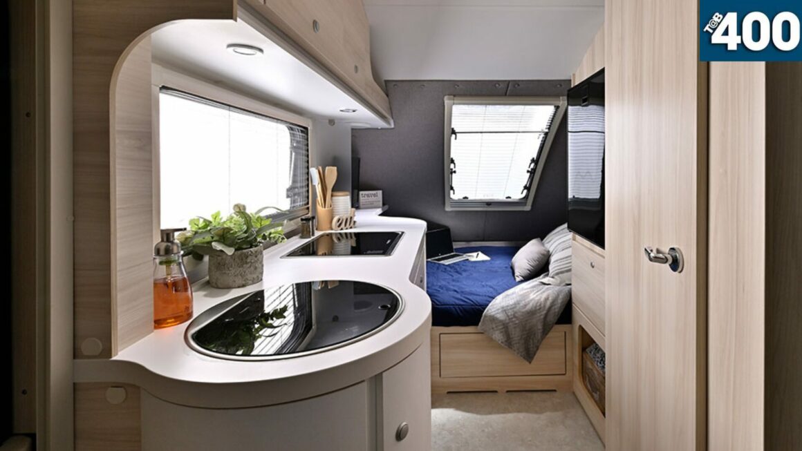 A Breakdown of the nuCamp Tab 400 - Getaway Couple